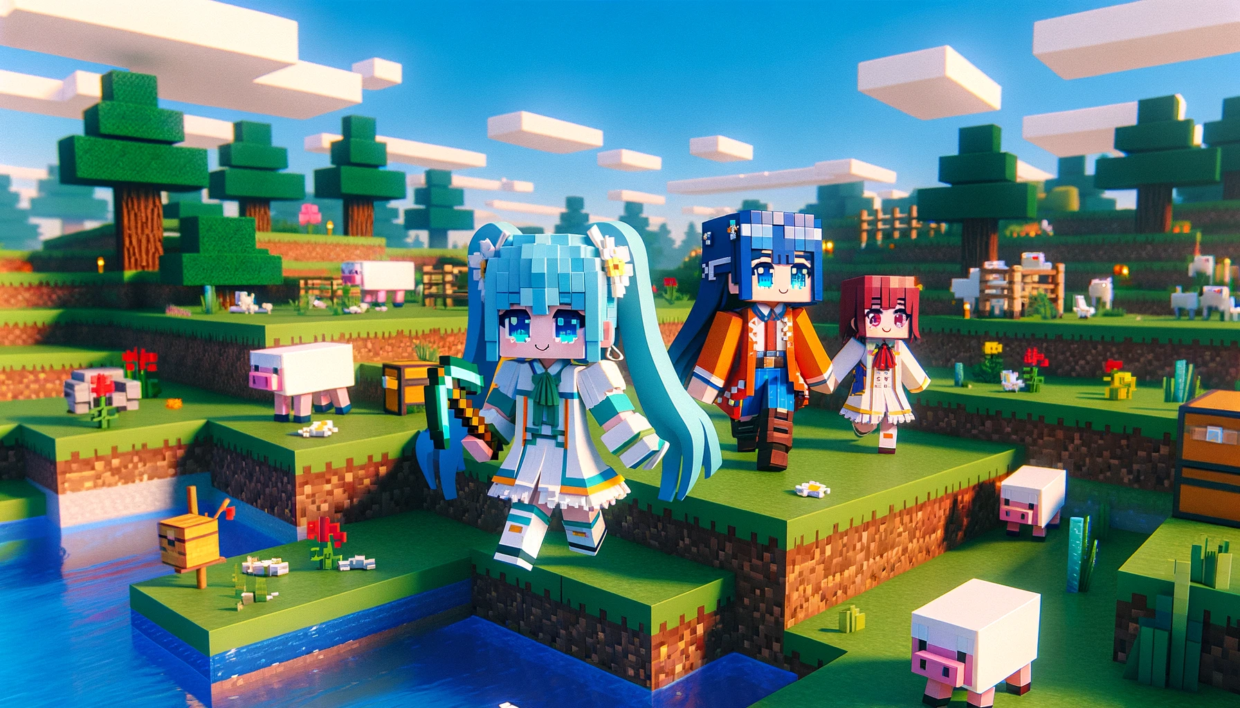 Minecraft サーバーサイト - ふわゆかりんさいと